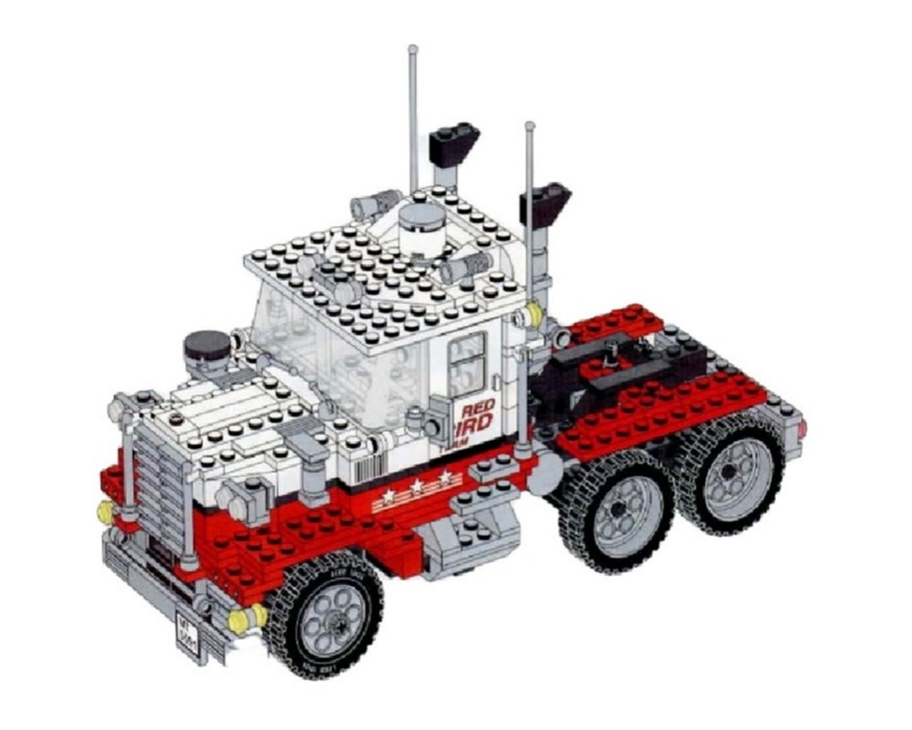 LEGO Set 5591-1-s1 Red Bird - Tractor Unit (1994 Model Team ...