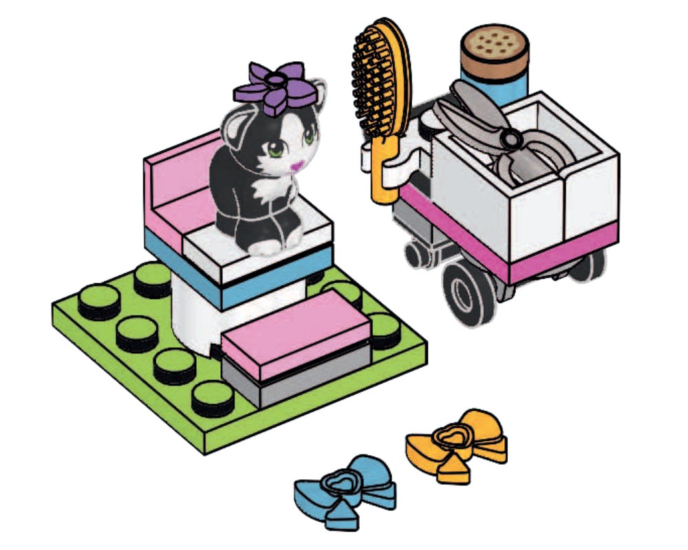 LEGO Set 561702-1 Kitten Felix (2017 Friends) | Rebrickable - Build ...