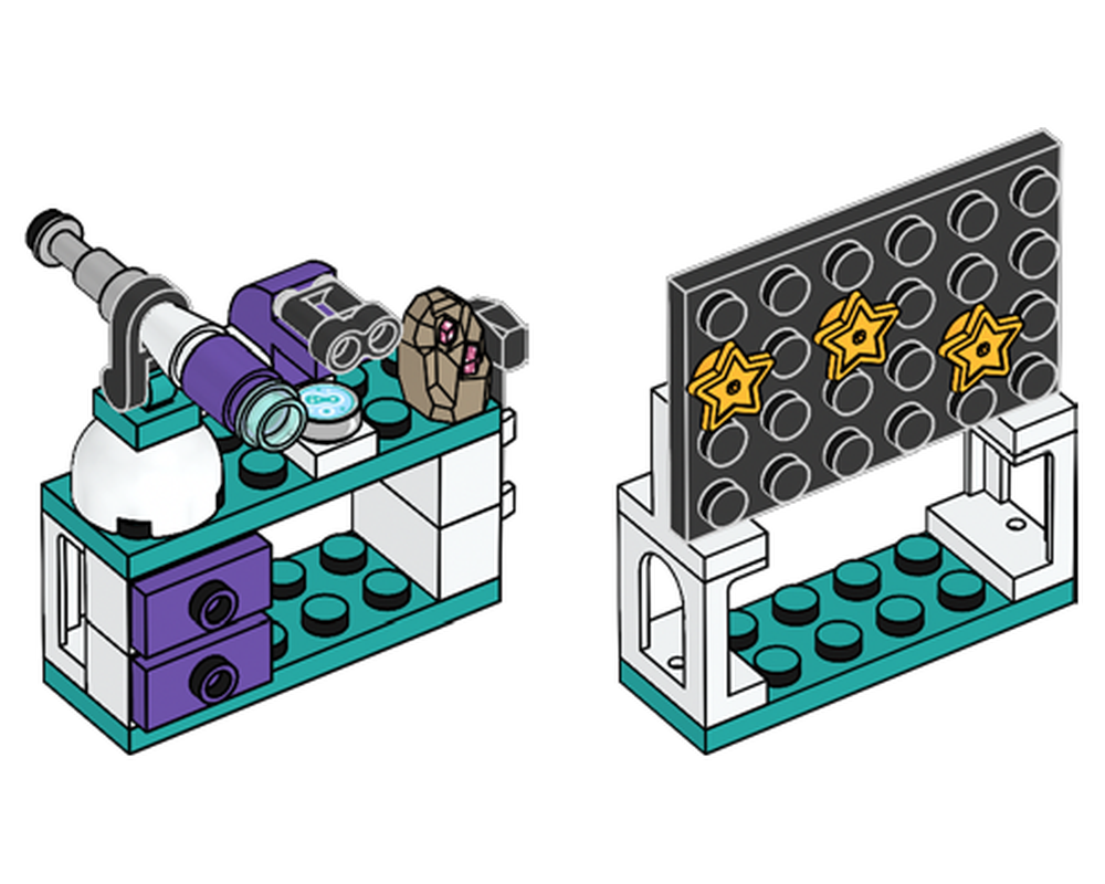 LEGO Set 562405-1 Observatory (2024 Friends) | Rebrickable - Build with ...