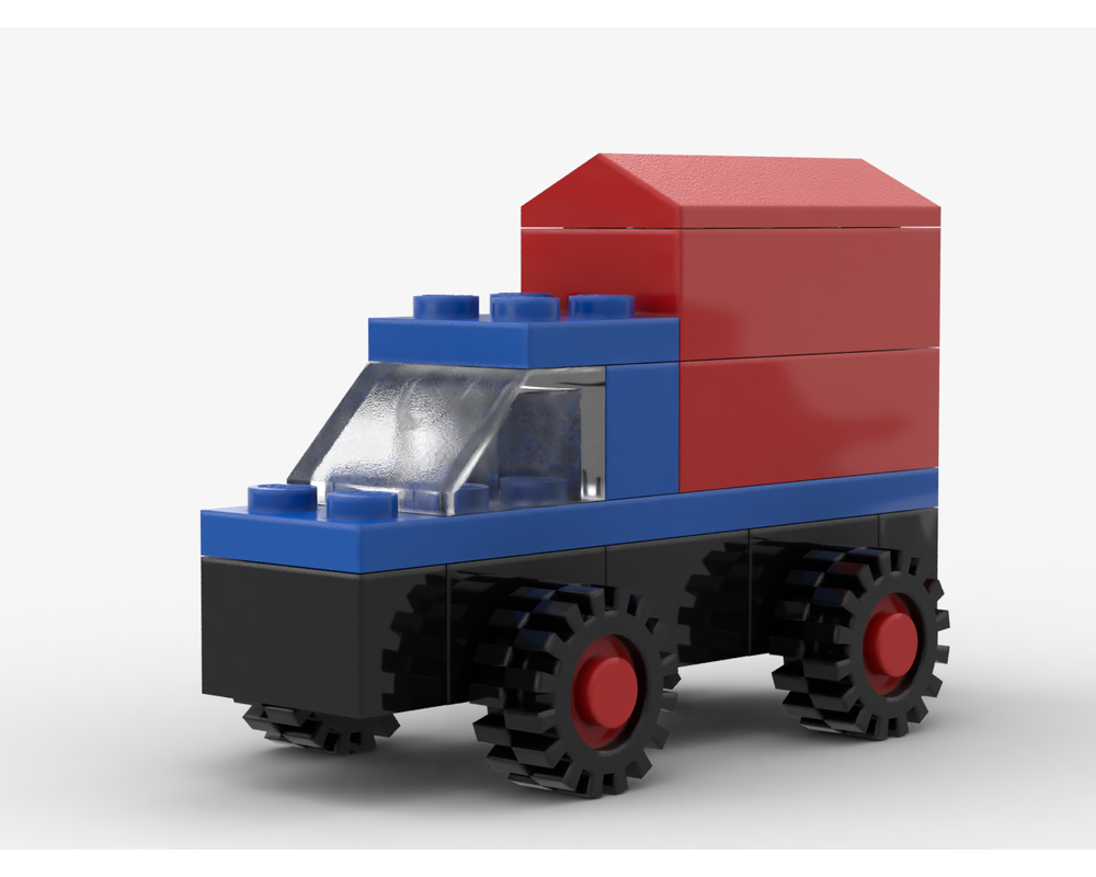 LEGO Set 566-1-b16 Truck (1981 Universal Building Set > Basic Set) | Rebrickable - Build with LEGO