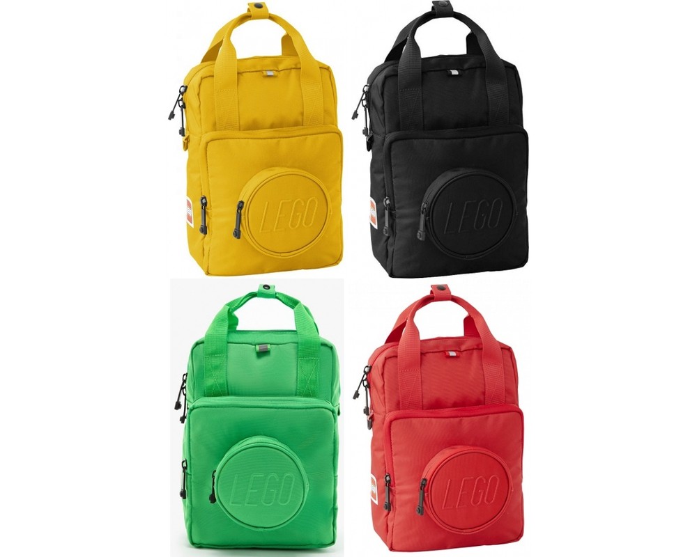 LEGO Set 5711013090845-1 1 x 1 Brick Backpack (All Colors) (2021 Gear ...