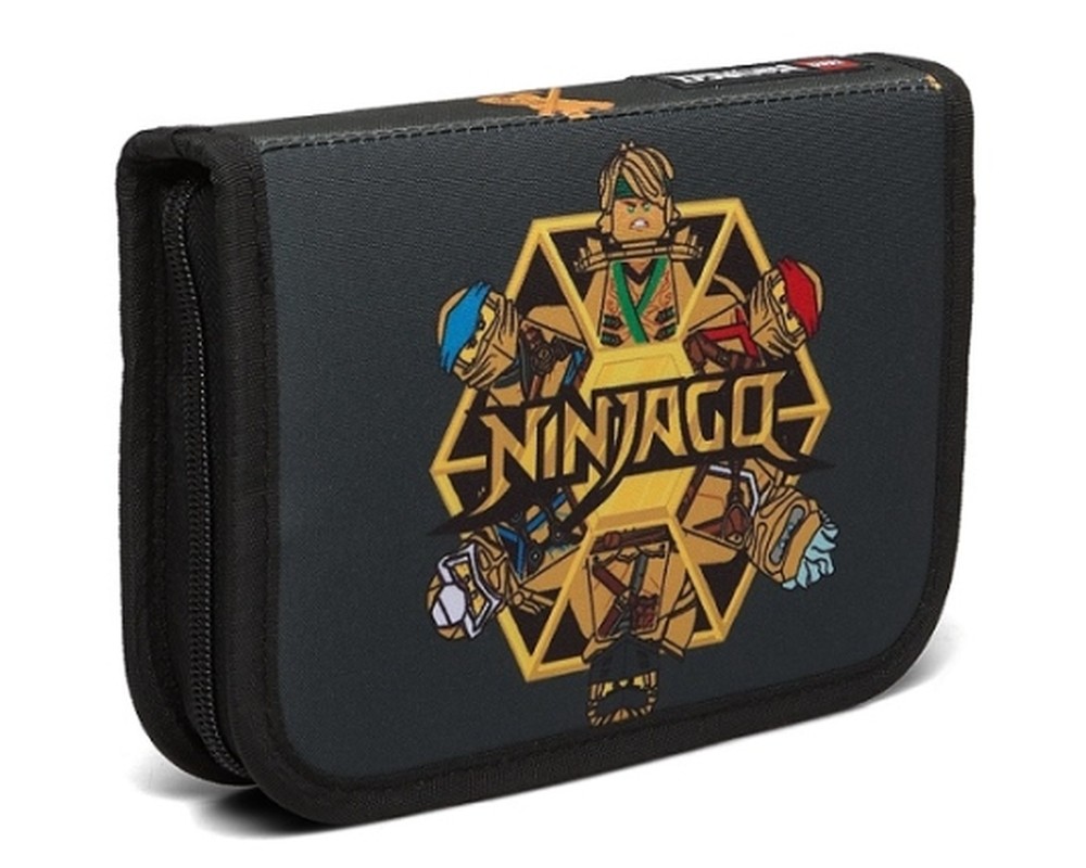 LEGO Set 5711013097820-1 Ninjago Golden Team Pencil Case with Pencils ...