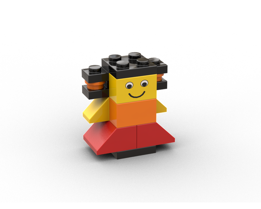 LEGO Set 5749-1-s1 Little Girl (2011 Make & Create > Bricks & More ...