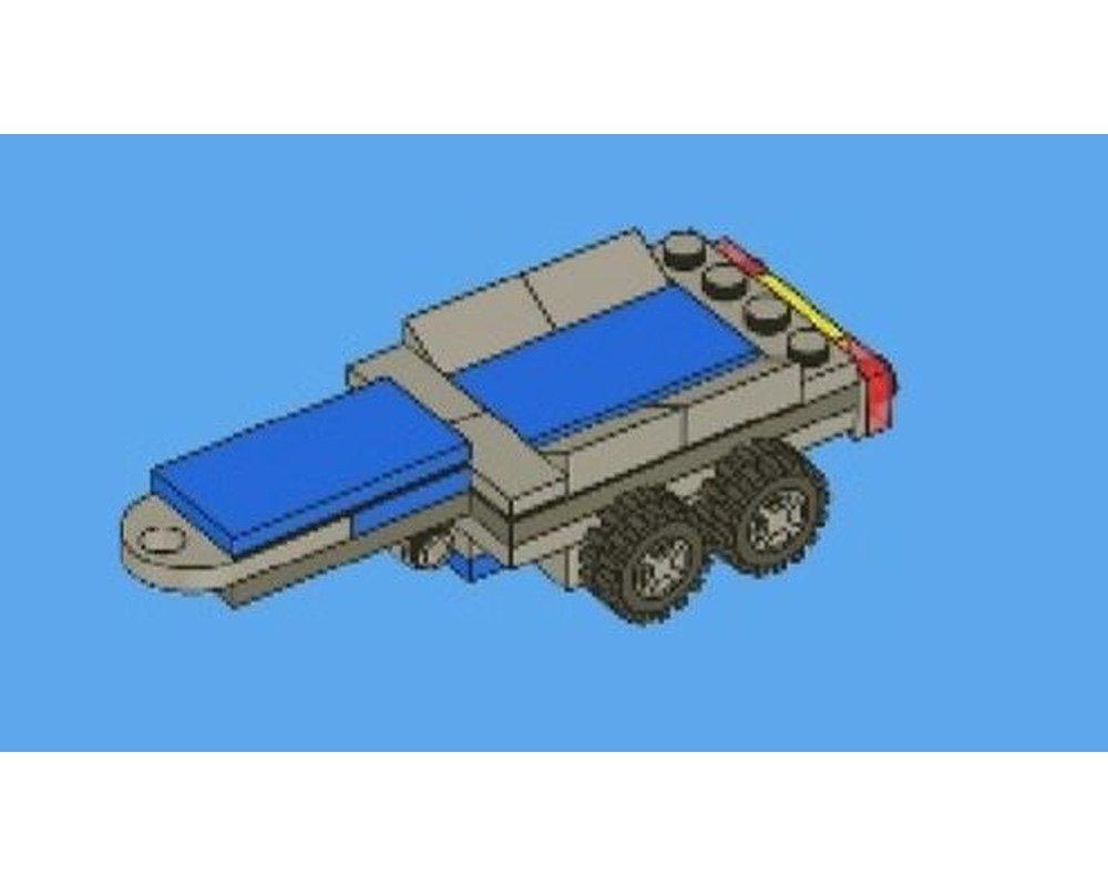 LEGO Set 5765-1-b1-s2 Rescue Trailer only (2011 Creator > Creator 3-in ...