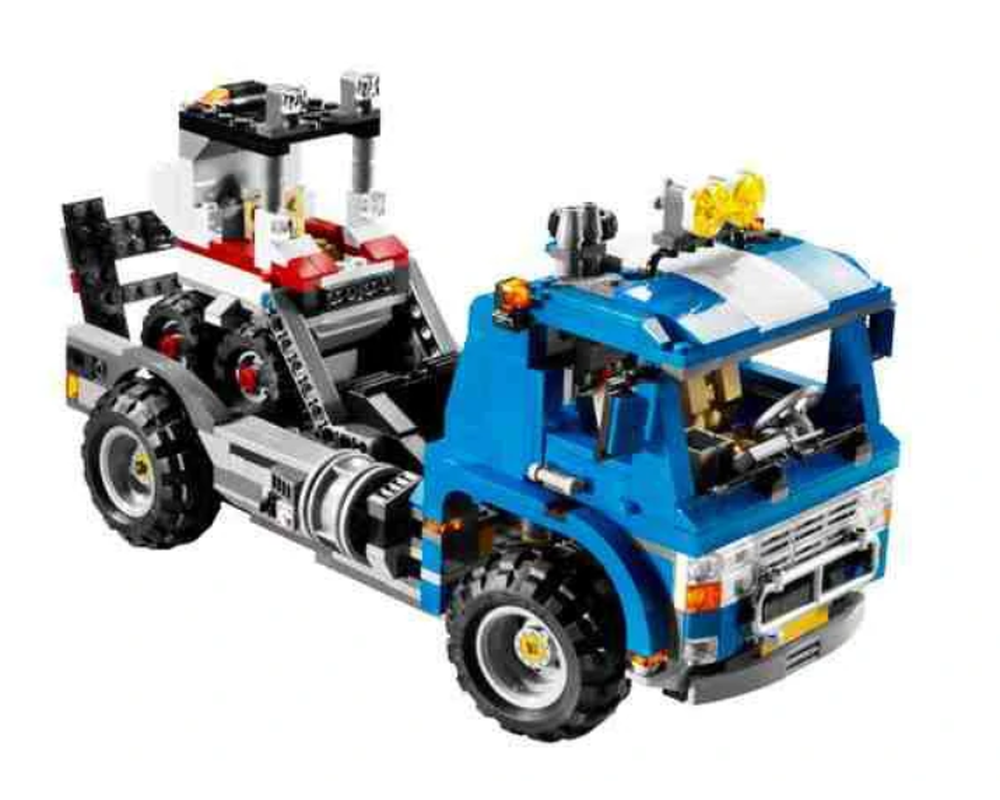 LEGO Set 5893-1-b1 Truck with Digger (2010 Creator > Creator 3-in-1 ...