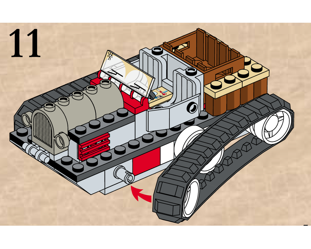 LEGO Set 5934-1-s1 Car (2000 Adventurers > Dino Island) | Rebrickable ...