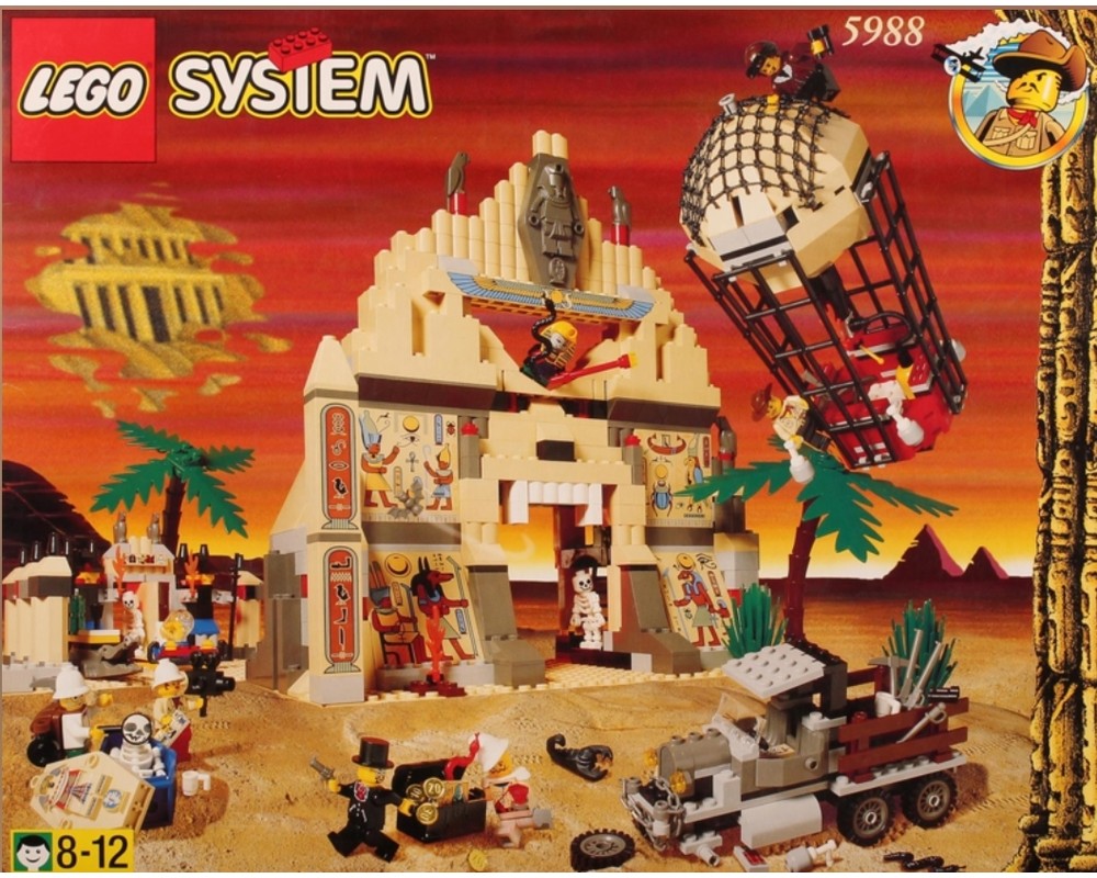 LEGO Set 5988-1 Pharaoh's Forbidden Ruins (1998 Adventurers > Desert ...