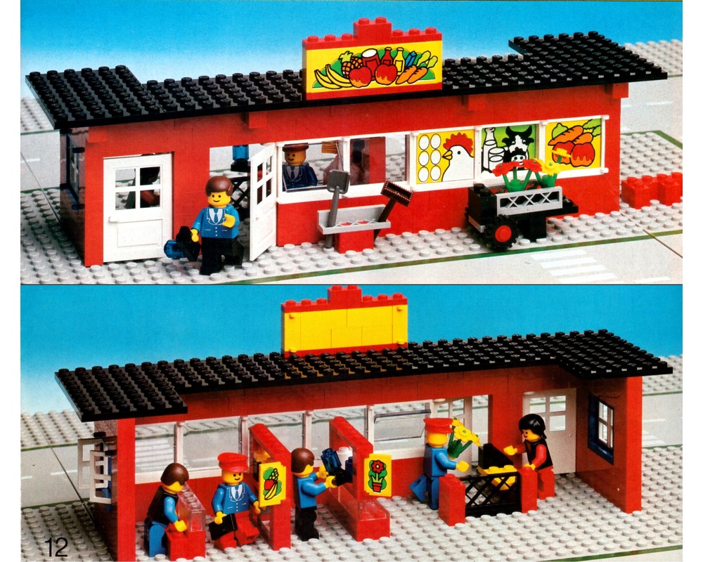 LEGO Set 6000-1-c12 Supermarket (1980 Books > Ideas Books ...