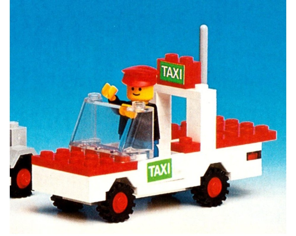 LEGO Set 6000-1-c133 Taxi (1980 Town > Classic Town > Traffic ...