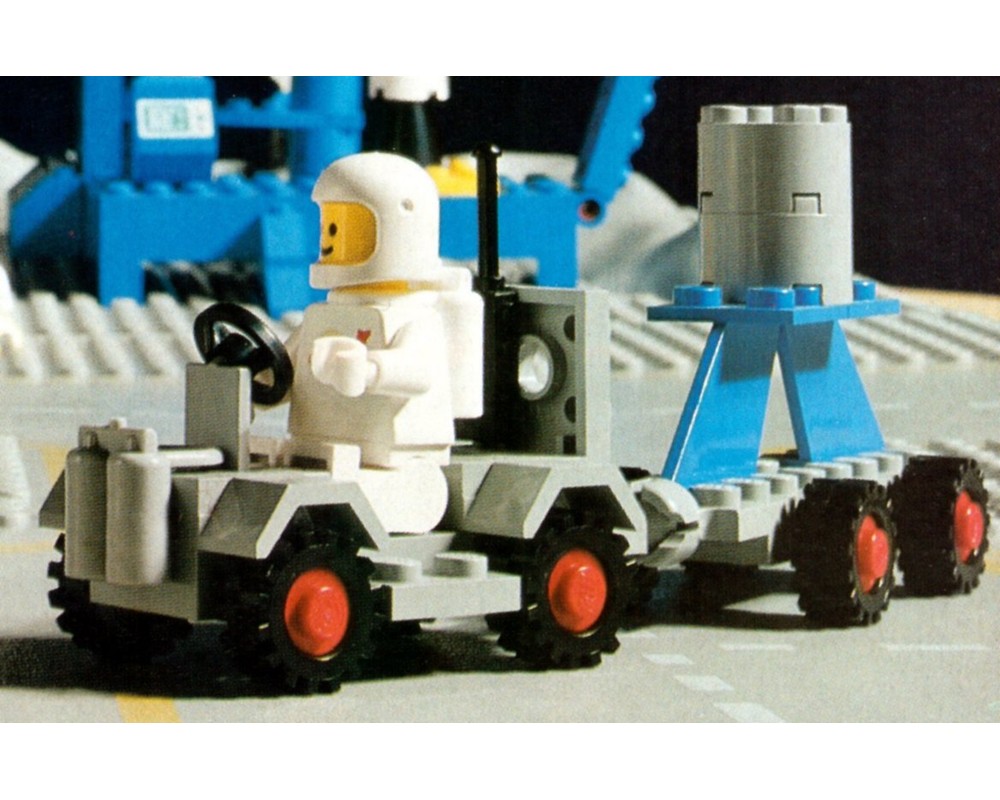 LEGO Set 6000-1-c135 Space buggy with trailer (1980 Space > Classic ...
