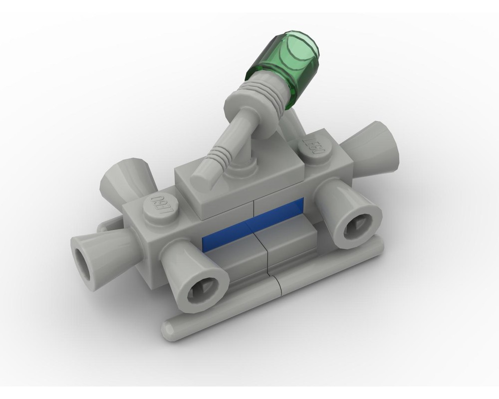 LEGO Set 6000-1-c151 Mini unmanned alien space ship (1980 Books > Ideas ...