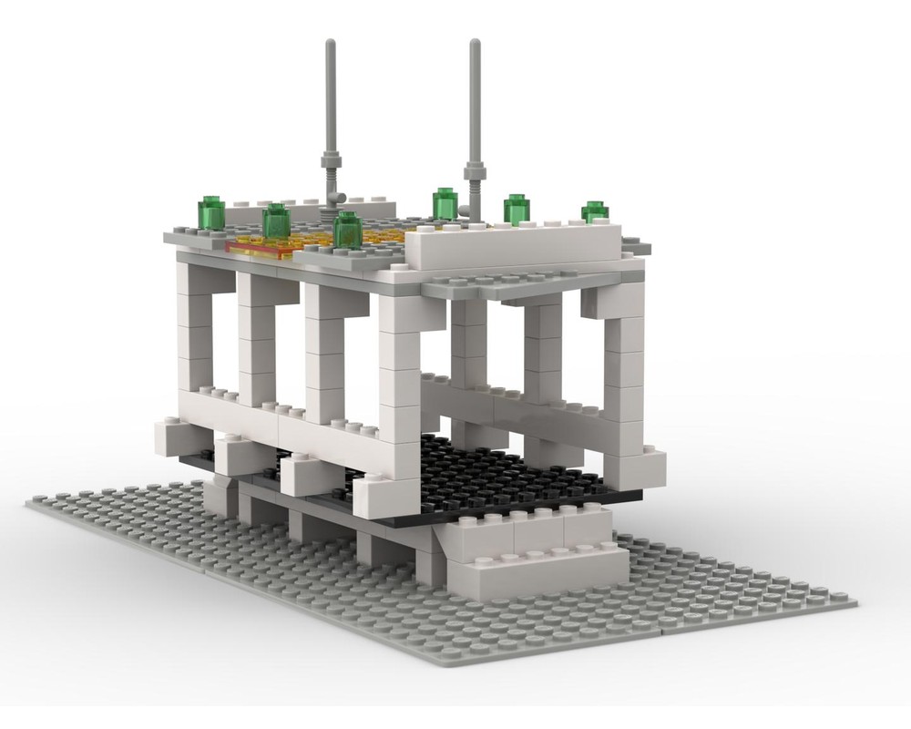 LEGO Set 6000-1-c160 Alien Pavilion (1980 Books > Ideas Books ...