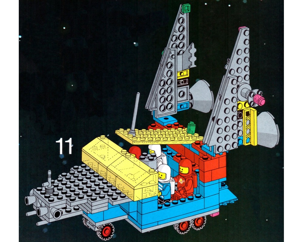 LEGO Set 6000-1-c163 Alien space ship (1980 Books > Ideas Books ...