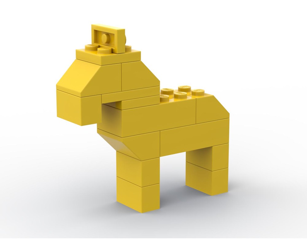 LEGO Set 6000-1-c42 Horse (1980 Books > Ideas Books) | Rebrickable - Build with LEGO