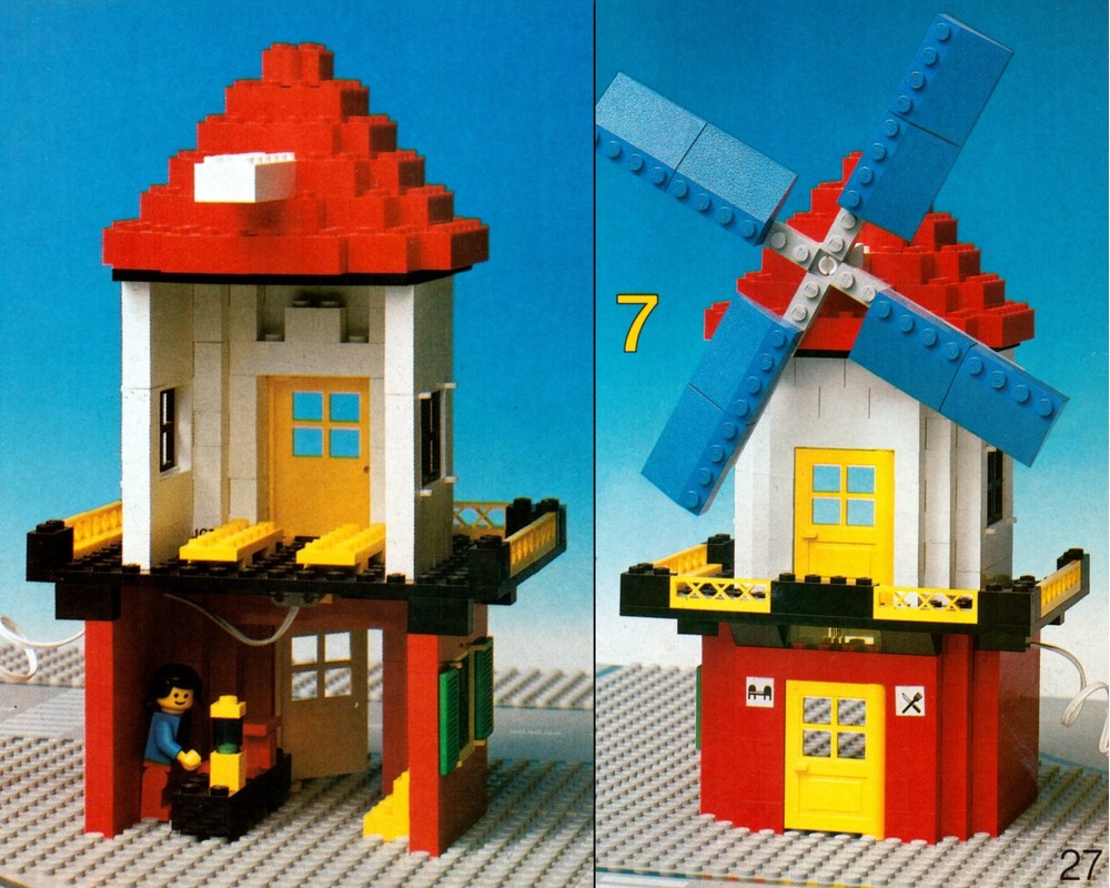 LEGO Set 6000-1-c53 Windmill (1980 Books > Ideas Books) | Rebrickable - Build with LEGO