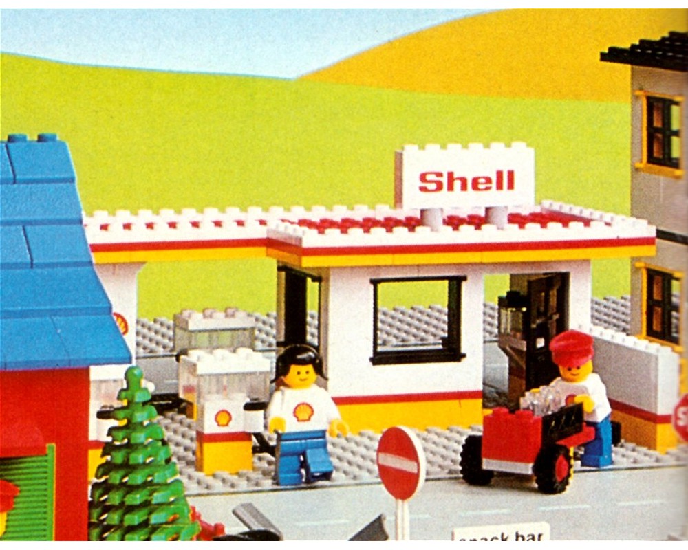 LEGO Set 6000-1-c7 Service station (1980 Town > Classic Town ...