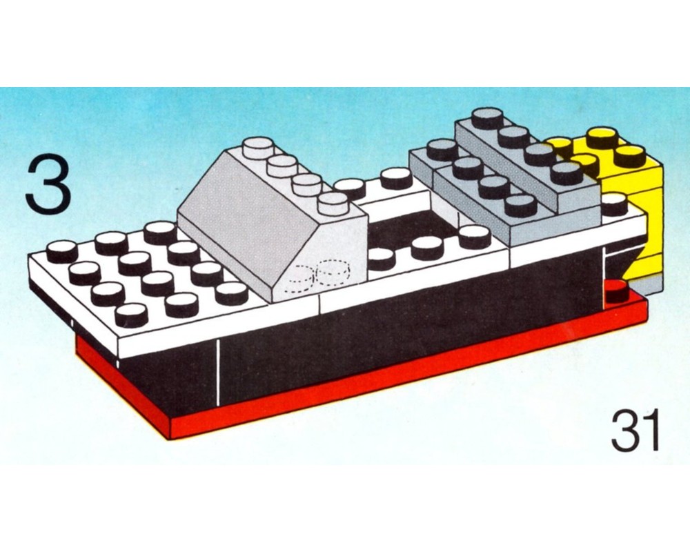 LEGO Set 6000-1-c77 Motor boat (1980 Books > Ideas Books) | Rebrickable ...