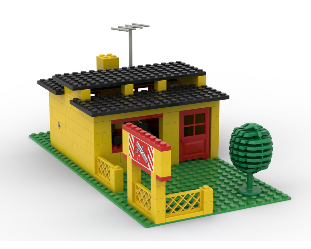 LEGO Set 6000-1-c8 Barber Shop (1980 Books > Ideas Books) | Rebrickable ...