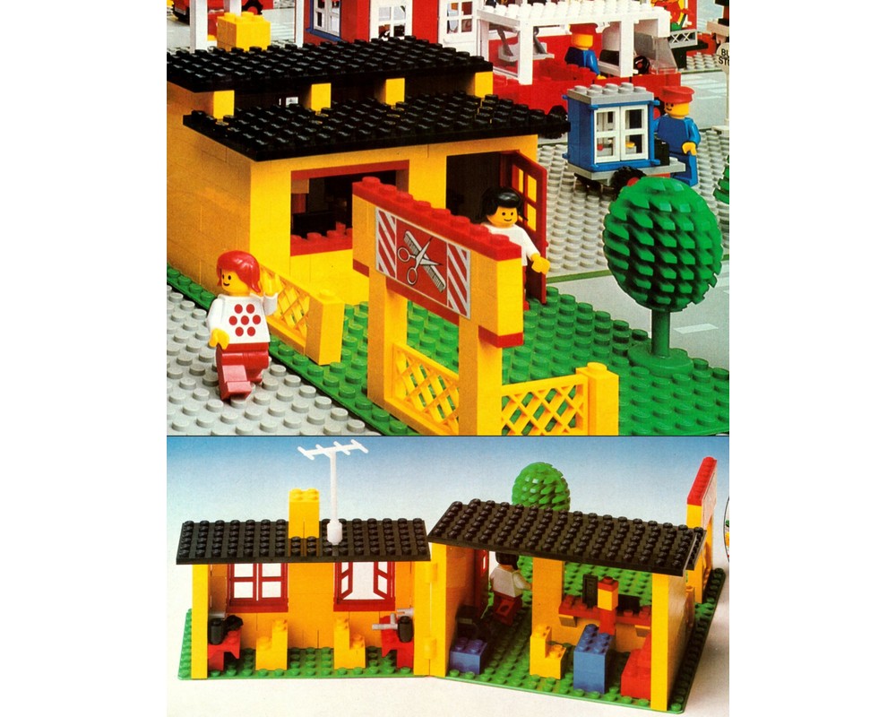 LEGO Set 6000-1-c8 Barber shop (1980 Town > Classic Town) | Rebrickable ...