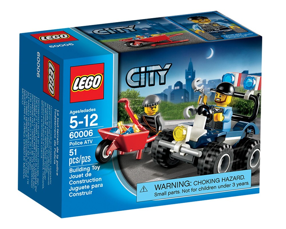 LEGO Set 60006-1 Police ATV (2013 City > Police) | Rebrickable - Build ...