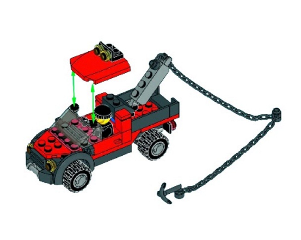 LEGO Set 60047-1-s4 Crook's Truck (2014 City > Police) | Rebrickable ...