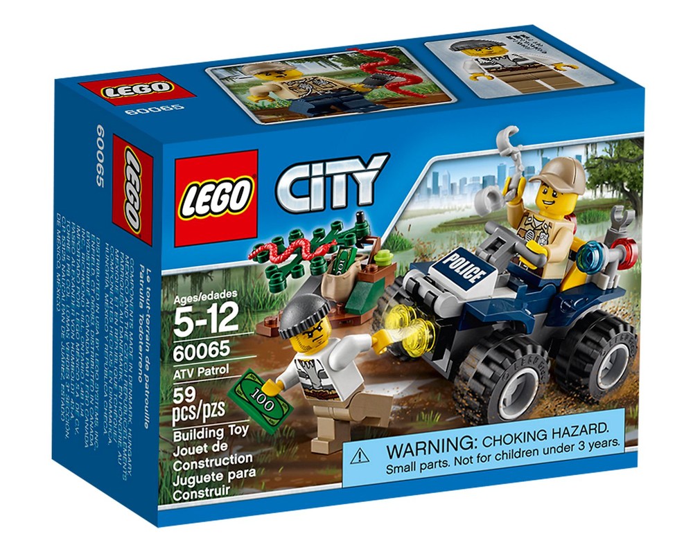 LEGO Set 60065-1 ATV Patrol (2015 City > Police) | Rebrickable - Build ...