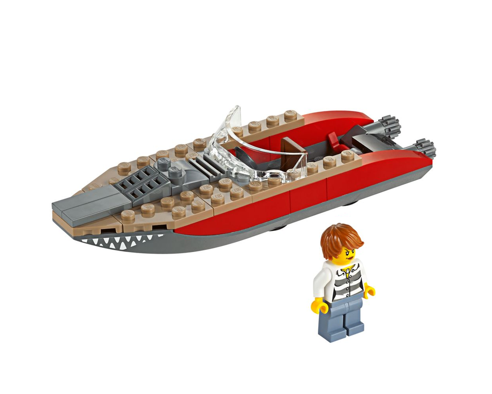 LEGO Set 60067-1-s2 Crook's Speedboat (2015 City > Police ...