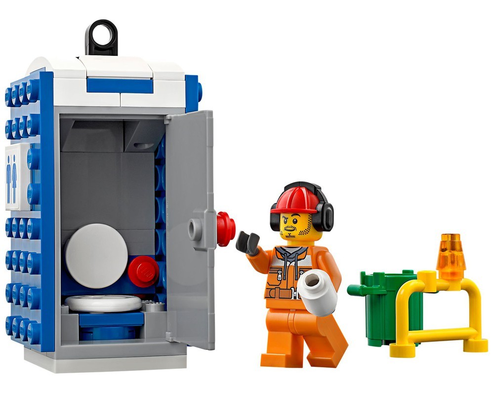 LEGO Set 60073-1-s3 Portaloo (2015 City > Construction) | Rebrickable ...