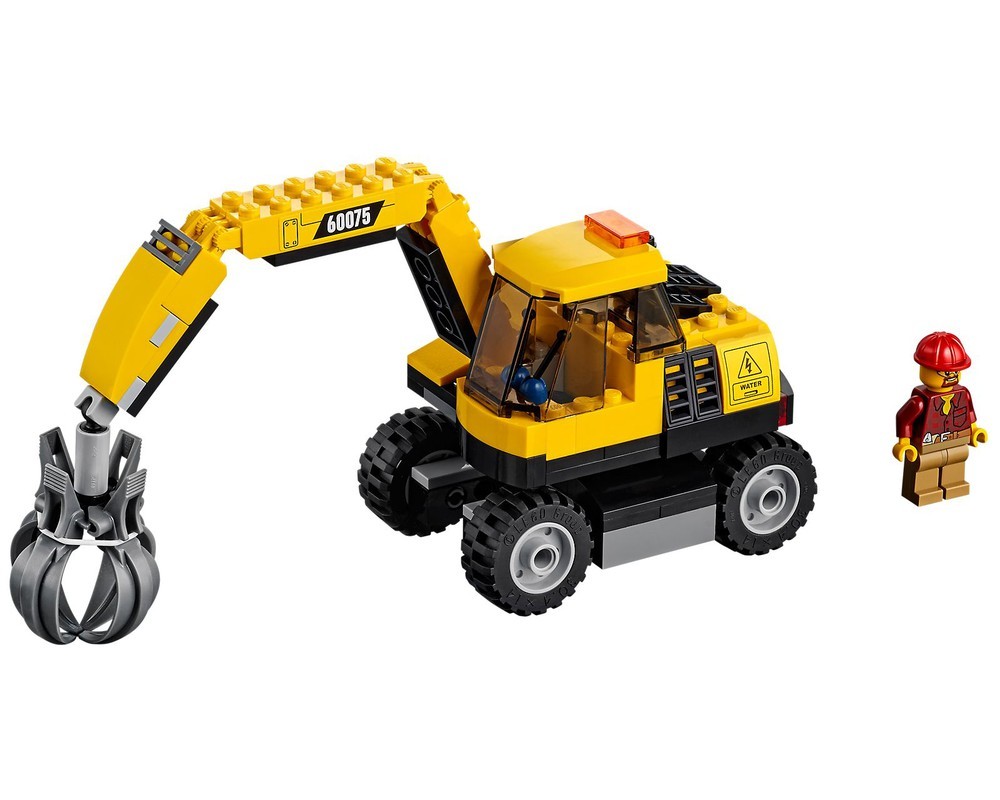 LEGO Set 60075-1-s2 Grab Excavator (2015 City > Construction ...