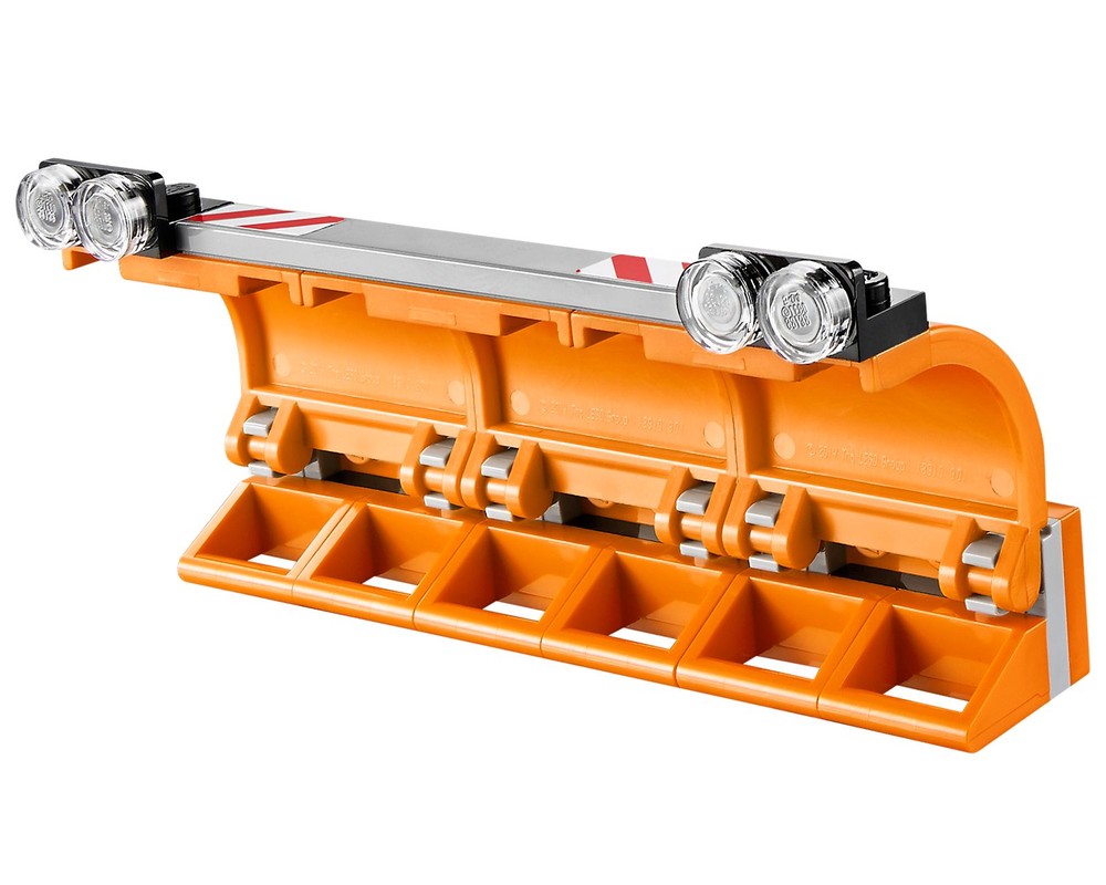 LEGO Set 60083-1 Snowplow Truck (2015 City > Traffic) | Rebrickable ...