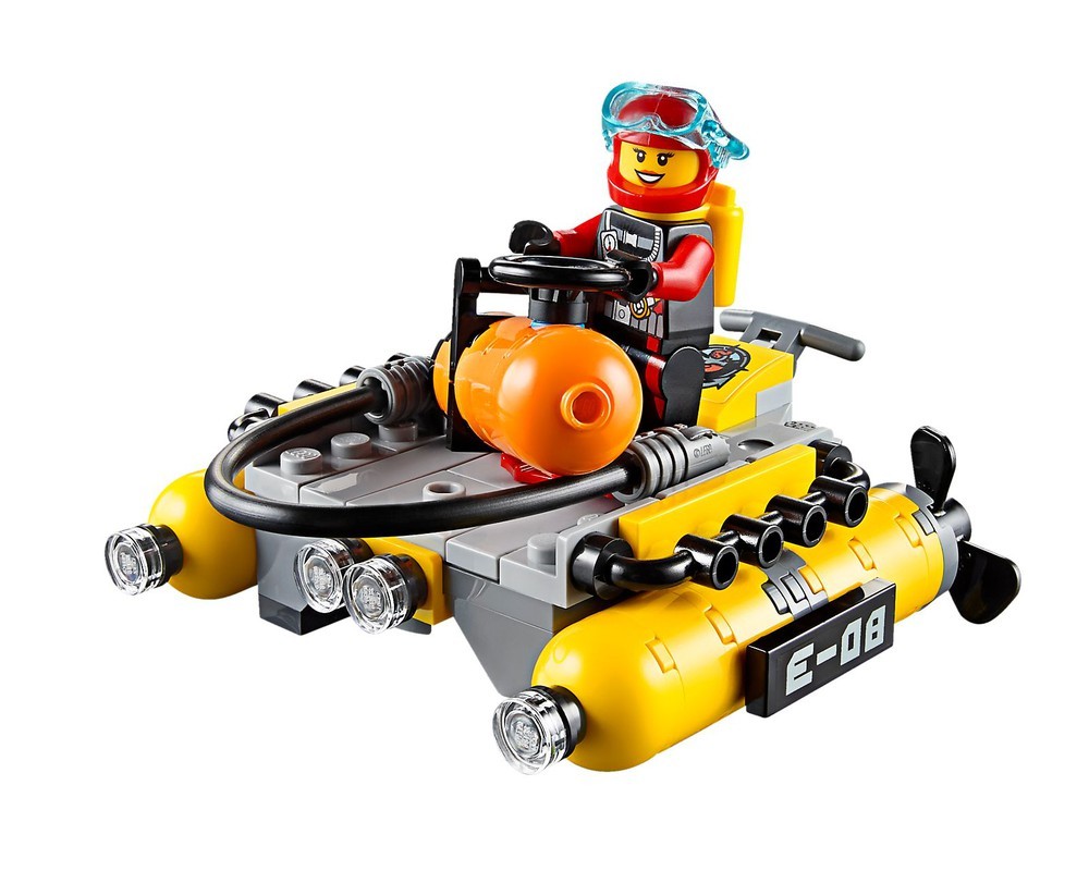 LEGO Set 60096-1-s3 Flatbed Submarine (2015 City) | Rebrickable - Build ...