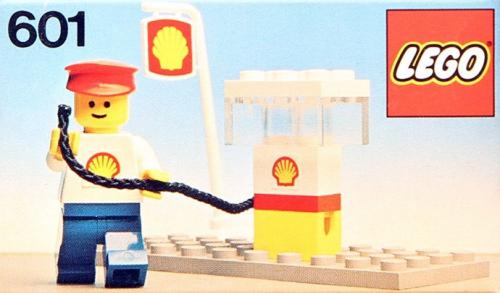 LEGO Set 601-1 Shell Gas Pump (1978 Town > Classic Town > Station ...
