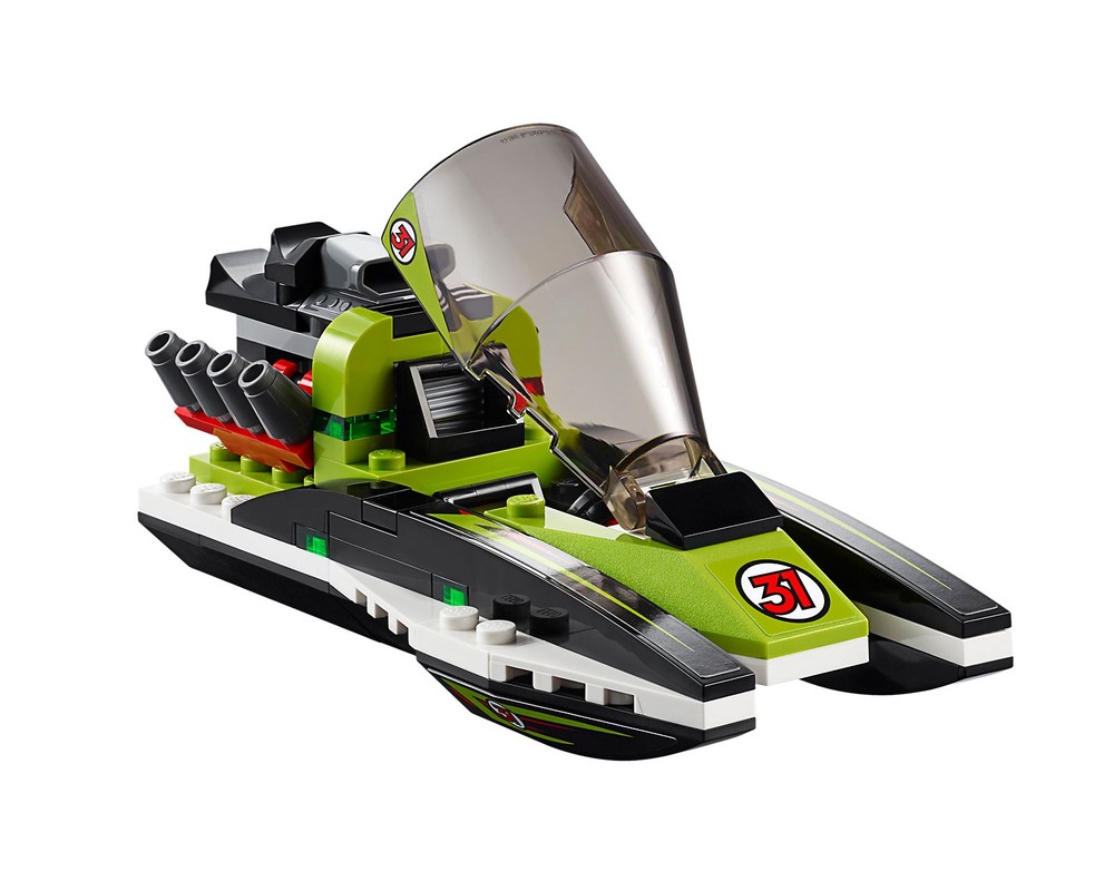 LEGO Set 60114-1 Race Boat (2016 City) | Rebrickable - Build with LEGO