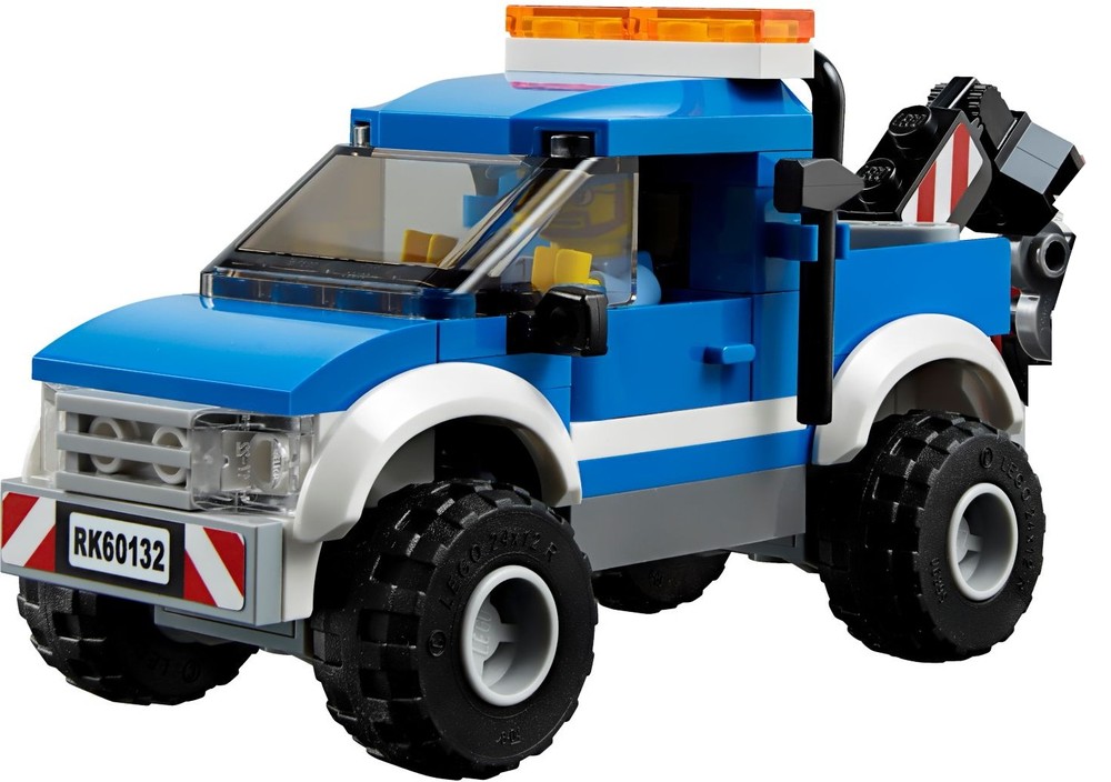 LEGO Set 60132-1-s2 Blue Tow Truck (2015 Town > City > Traffic ...