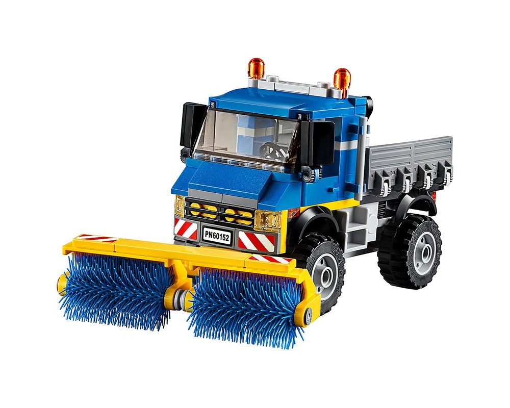 LEGO Set 60152-1-s1 Sweeper Truck (2017 City > Construction ...