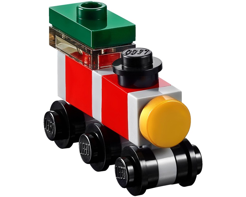 LEGO Set 60155-1-s1 2017 - Day 1: Toy Train (2017 Seasonal > Advent ...