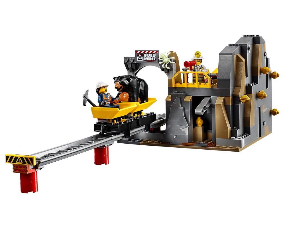 LEGO Set 60188-1-s1 Gold Mine (2018 City > Construction) | Rebrickable ...