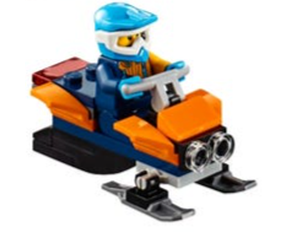 LEGO Set 60196-1-s1 Snowmobile (2018 City > Arctic) | Rebrickable ...