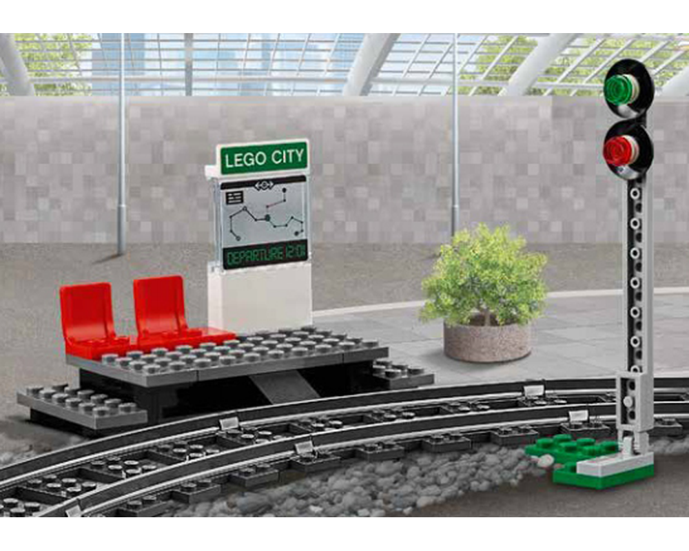LEGO Set 60197-1-s3 Train Station and Signal (2018 City > Trains ...