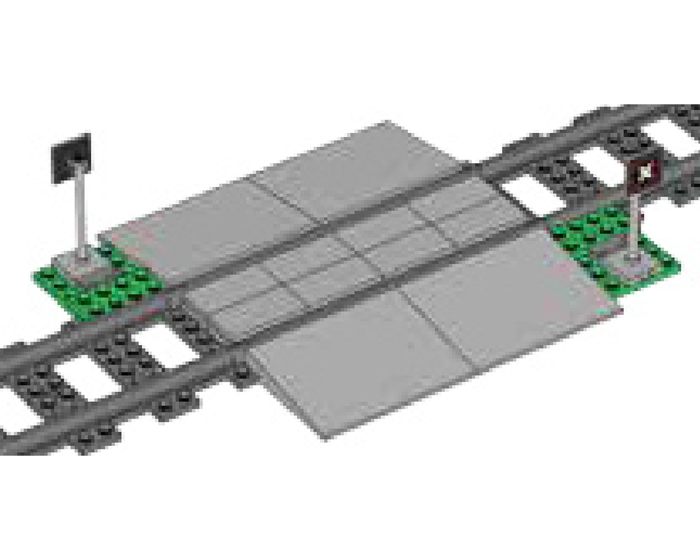 LEGO Set 60198-1-s9 Level Crossing (2018 City > Trains) | Rebrickable ...