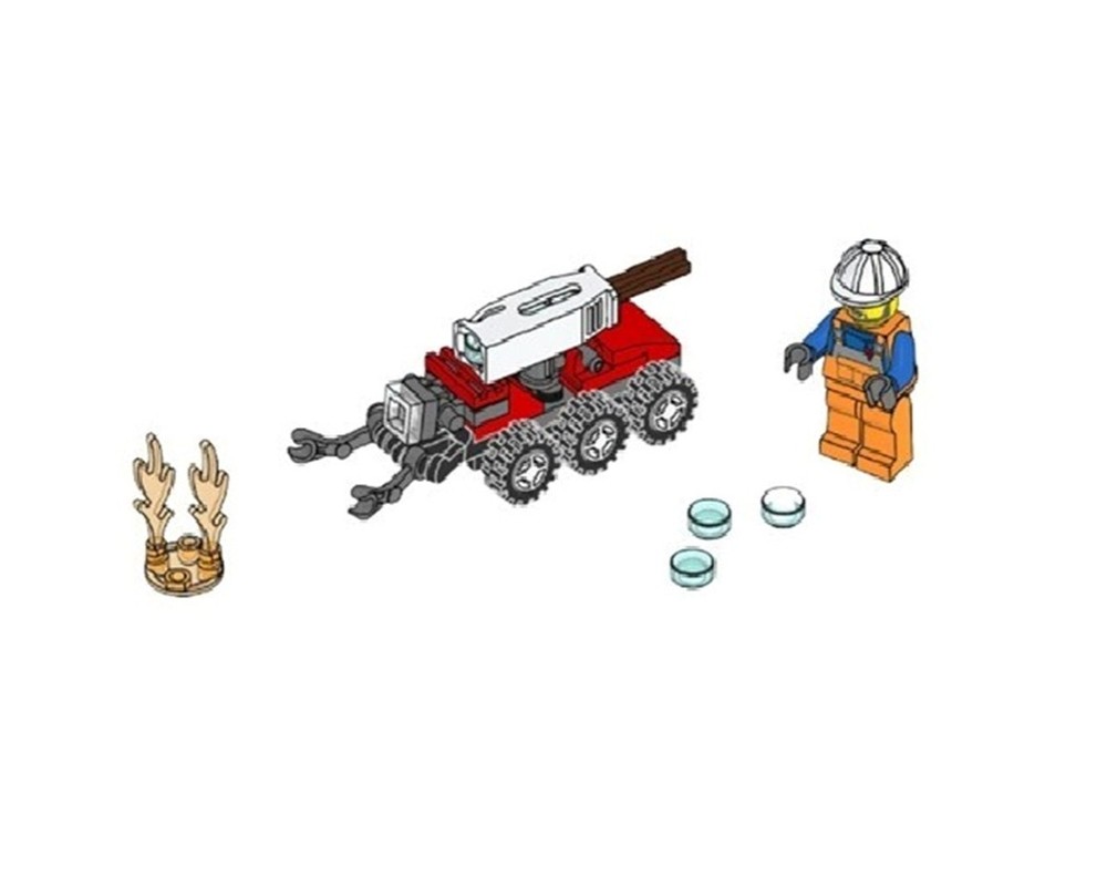 LEGO Set 60216-1-s5 Downtown Fire Brigade : R.O.S - T23 (ROV) (2019 ...