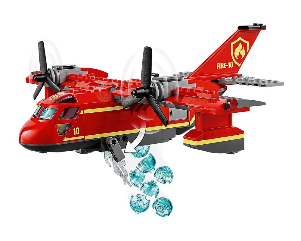 LEGO Set 60217-1-s1 Fire Plane (2019 City > Fire) | Rebrickable - Build ...