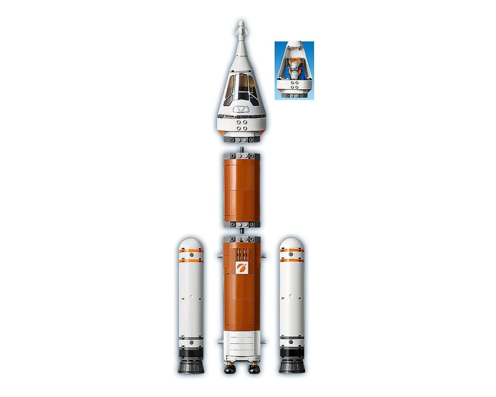 LEGO Set 60228-1-s4 Deep Space Rocket (2019 City > Mars Exploration ...