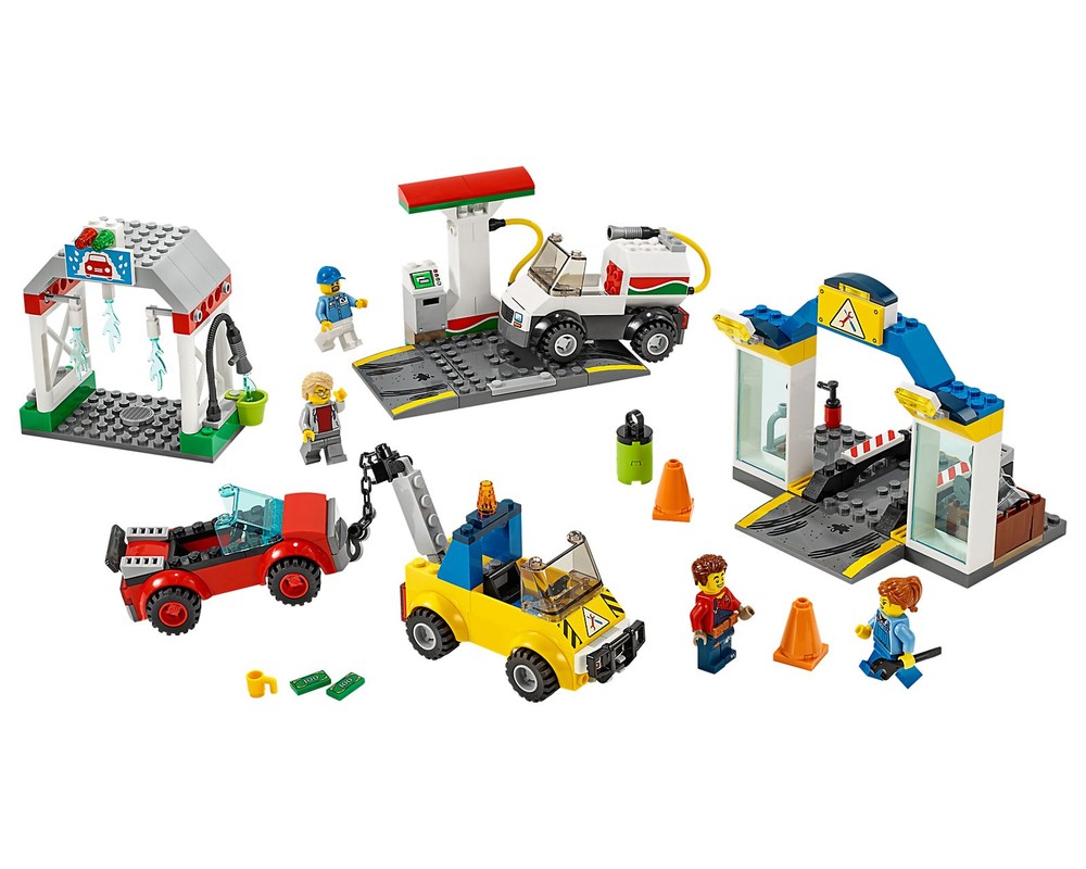 LEGO Set 60232-1 Garage Center (2019 City) | Rebrickable - Build with LEGO