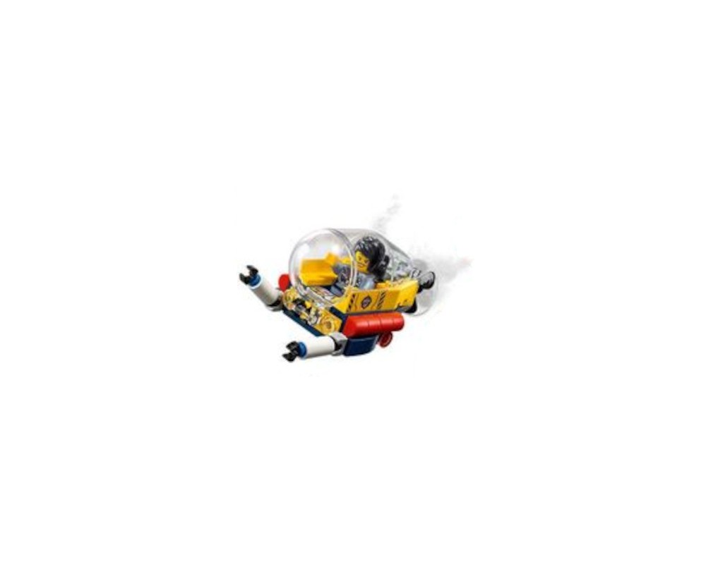 LEGO Set 60266-1-s2 Mini Submersible (2020 City) | Rebrickable - Build ...