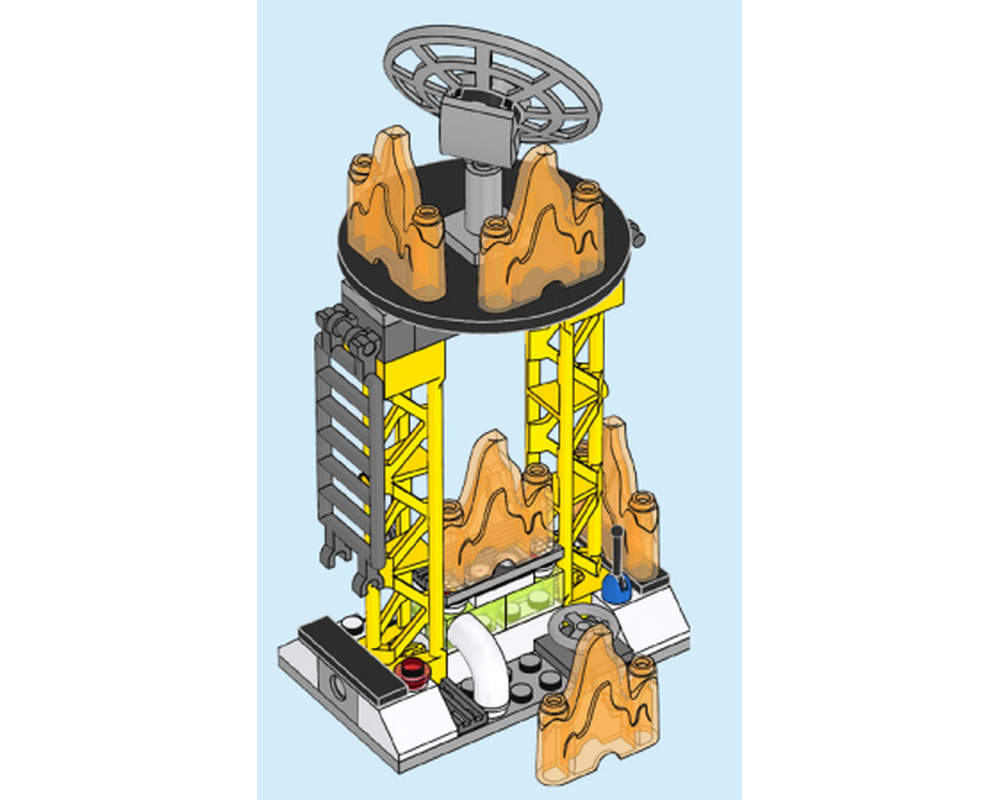 LEGO Set 60281-1-s1 Satellite Tower On Fire (2021 City > Fire ...