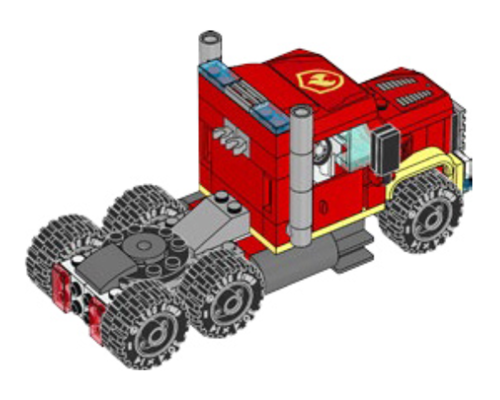 LEGO Set 60282-1-s1 Fire Command Unit - Truck (2021 City > Fire ...