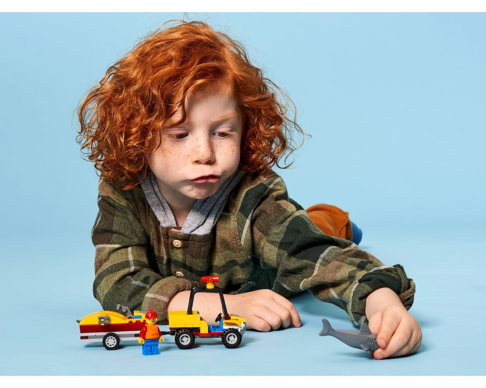 LEGO Set 60286-1 Beach Rescue ATV (2021 City > Coast Guard ...