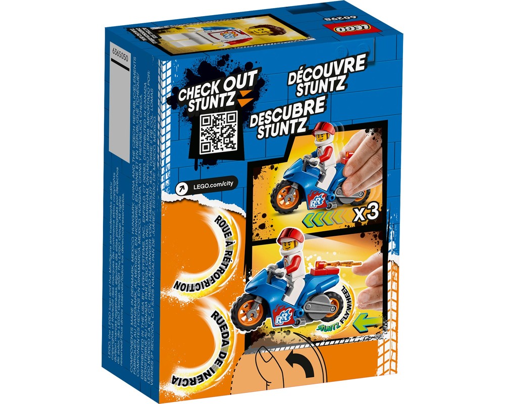 LEGO Set 60298-1 Rocket Stunt Bike (2021 City > Stuntz) | Rebrickable ...
