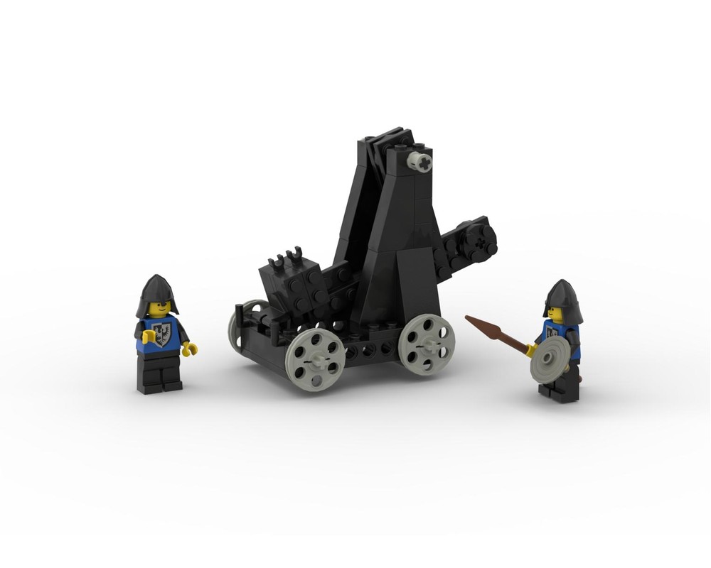 LEGO Set 6030-1-c1 Catapult (1984 Castle > Black Falcons) | Rebrickable ...